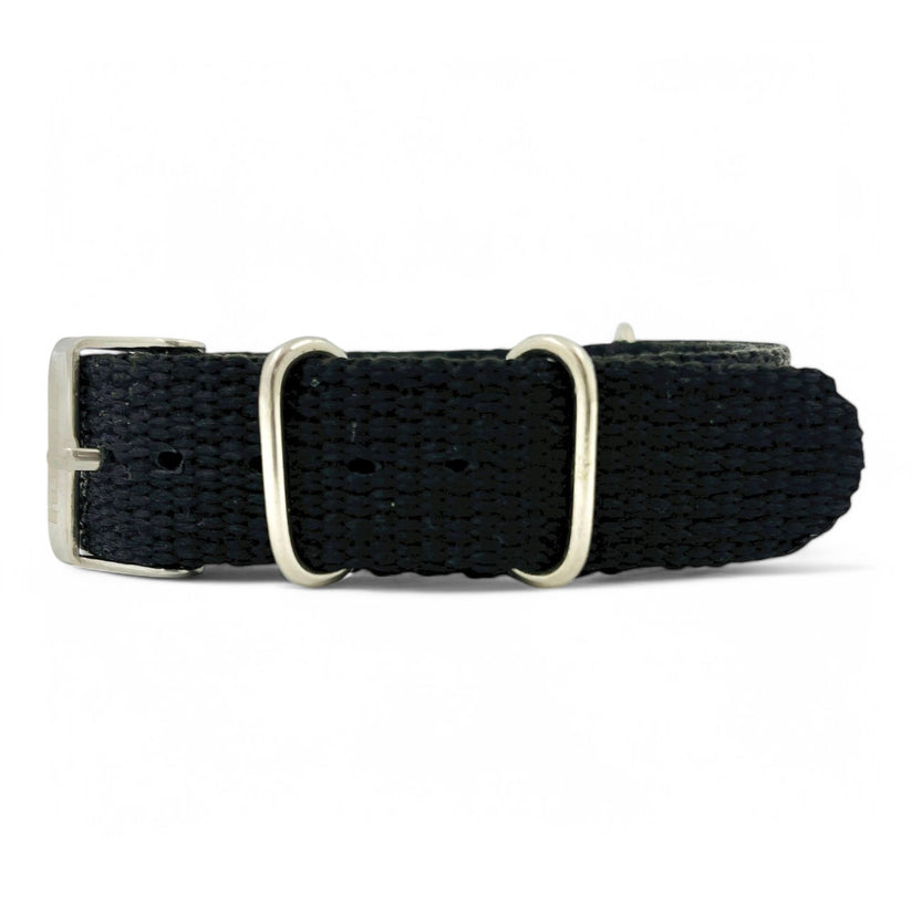 [18 mm] Nato Strap - Black – Watch It Move