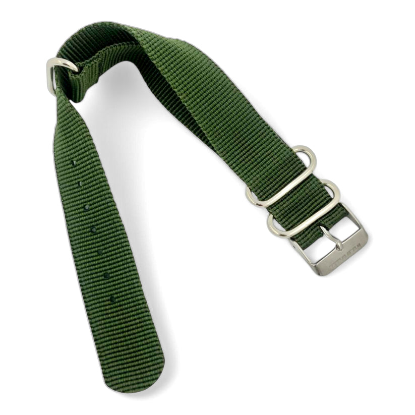 [20 mm] Nato Strap - Green – Watch It Move