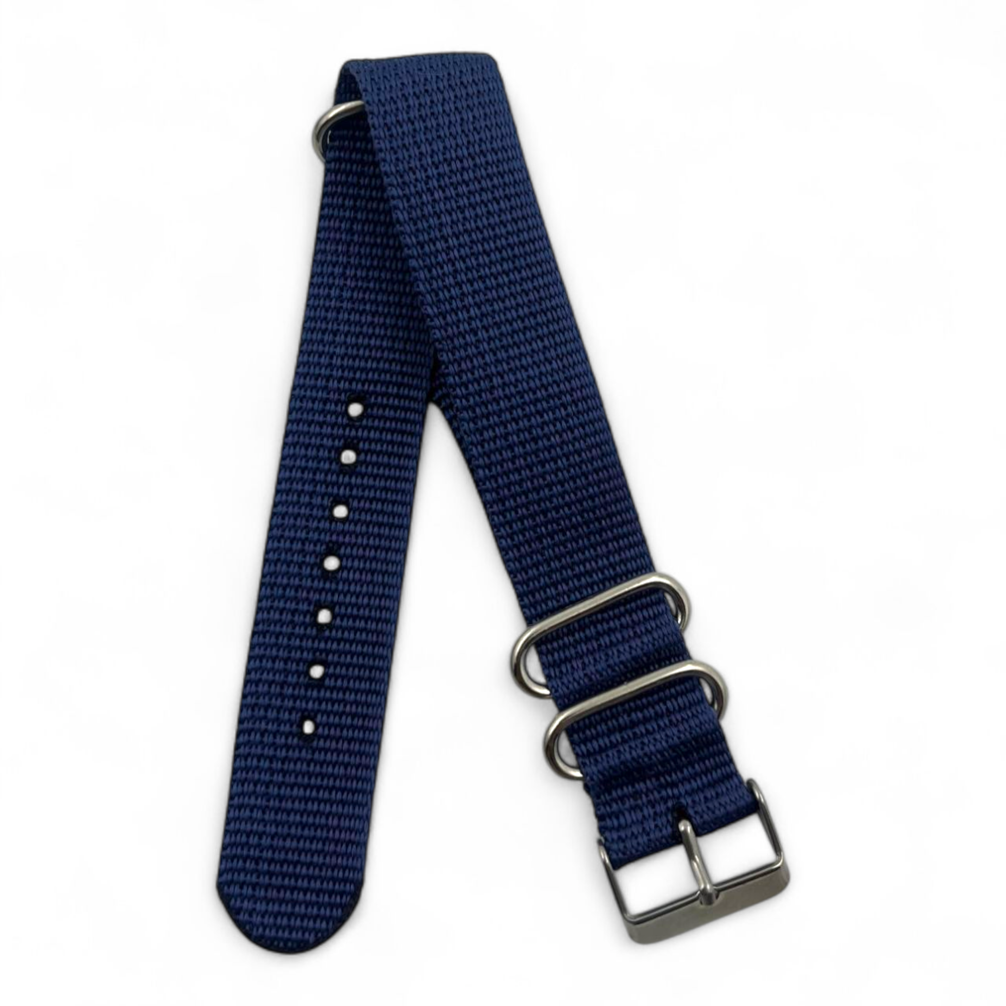 [18 mm] Nato Strap - Blue – Watch It Move