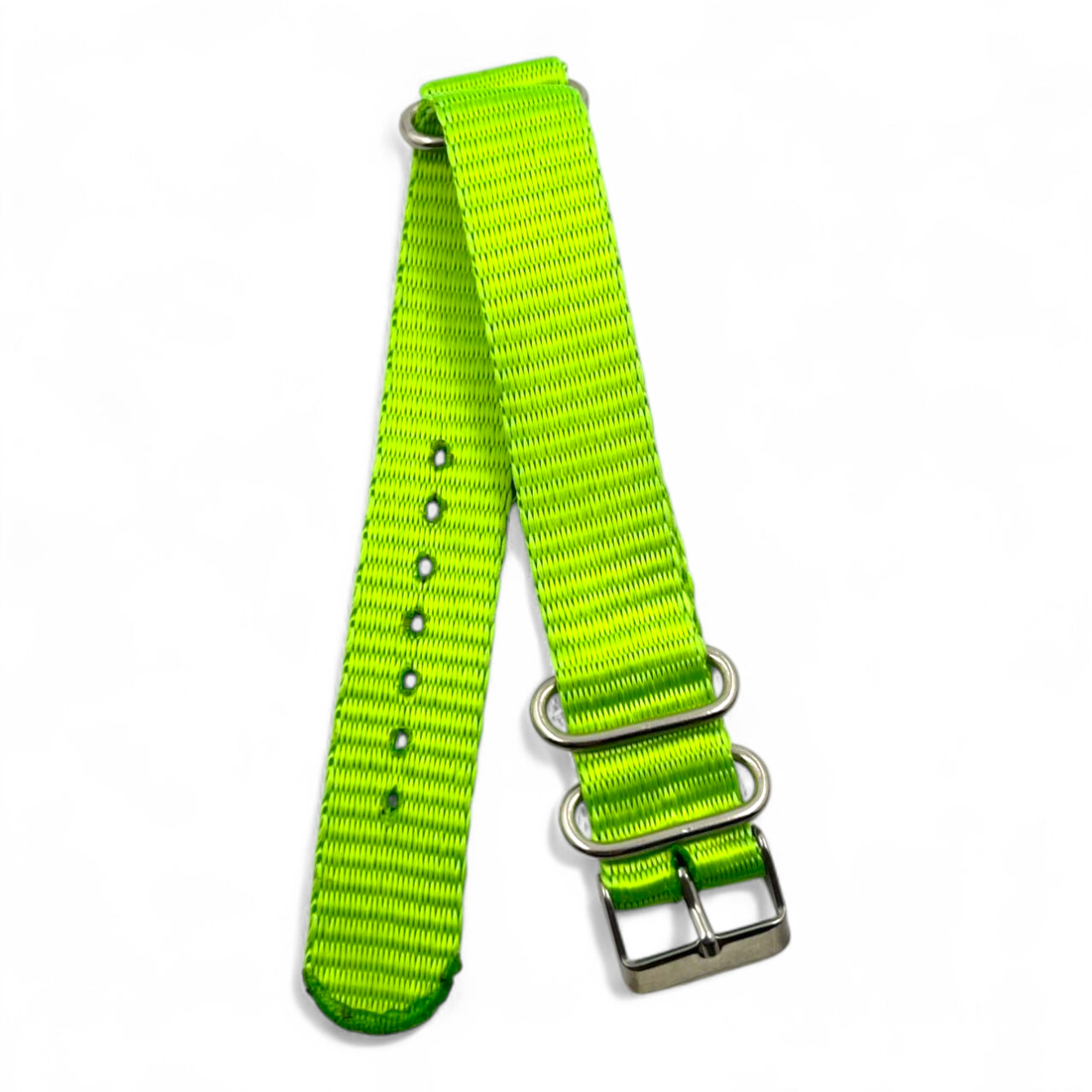 [20 mm] Nato Strap - Neon Green – Watch It Move