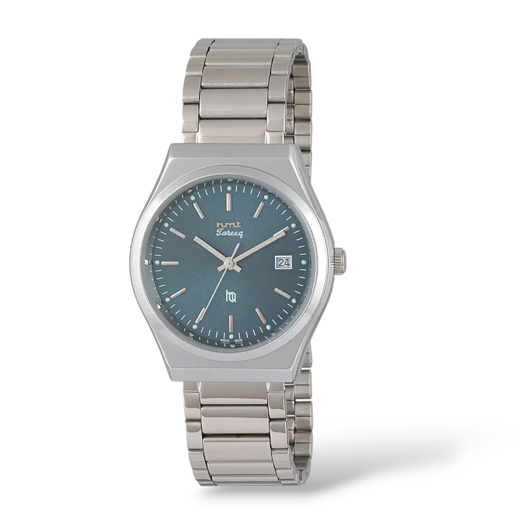 HMT Tareeq Quartz (BRAND NEW) Sunray Blue – Watch It Move
