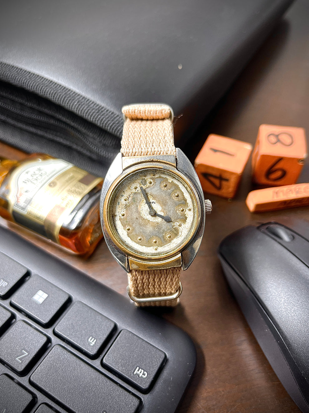 Vintage HMT Braille Watch (Mechanical Hand-Winding Watch) – Watch It Move