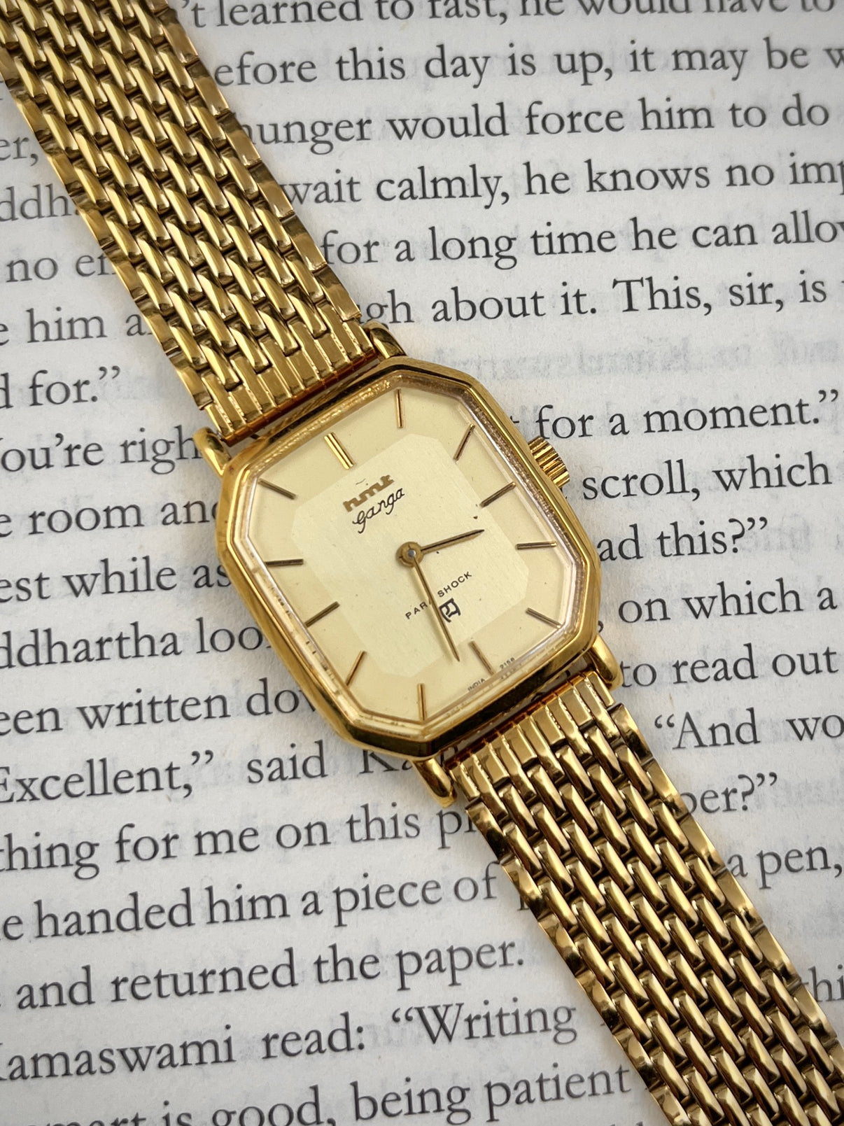 HMT Ganga Tank - NOS - GP (Mechanical Hand-Winding Watch) – Watch It Move