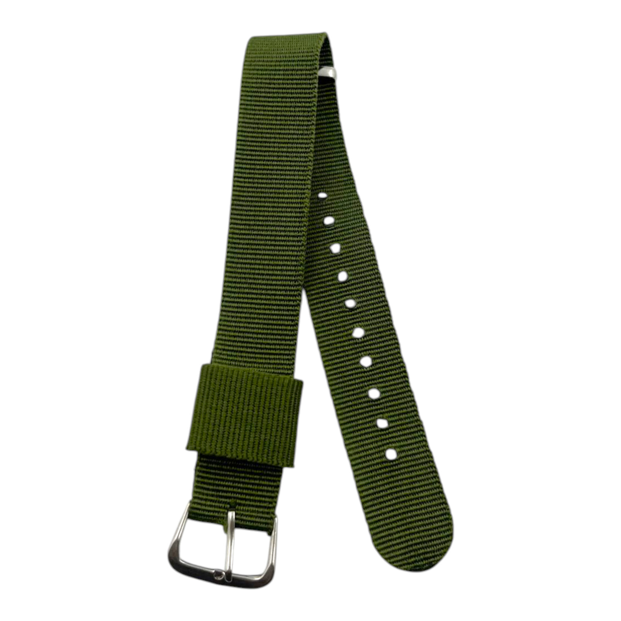 [18 mm] Nato Strap - Green II – Watch It Move