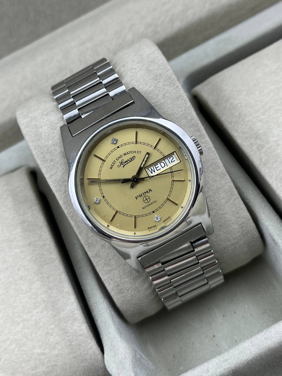 Vintage West end Watch Prima (NOS Condition) – Watch It Move