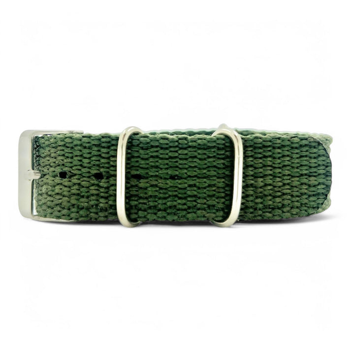 [18 mm] Nato Strap - Green – Watch It Move